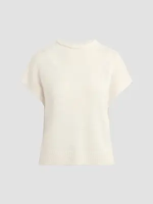 FAVORITE DAUGHTER The Stevie Linen Short-sleeve Sweater