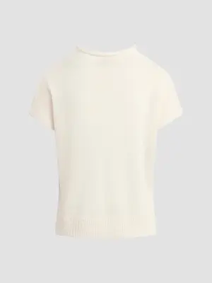 FAVORITE DAUGHTER The Stevie Linen Short-sleeve Sweater