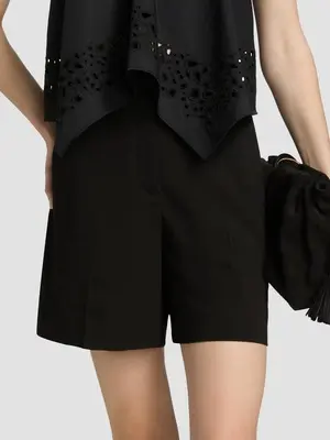 A.L.C. Louis Linen-blend Shorts