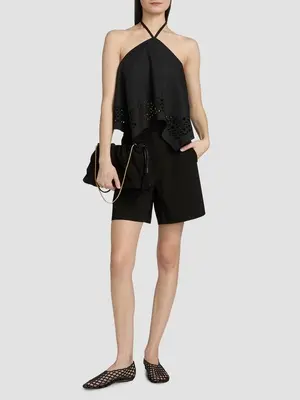 A.L.C. Louis Linen-blend Shorts