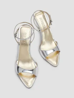 Schutz Elodie 100mm Leather Sandals