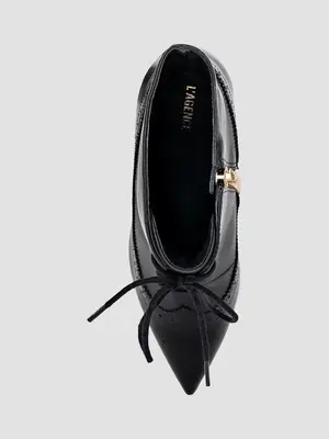 L'Agence Fayette 75mm Leather Ankle Boots