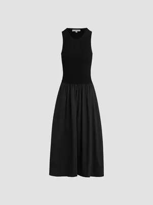 FAVORITE DAUGHTER The Lennon Ribbed Midi-dress
