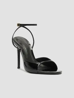 Schutz Arlette 105mm Patent Leather Sandals