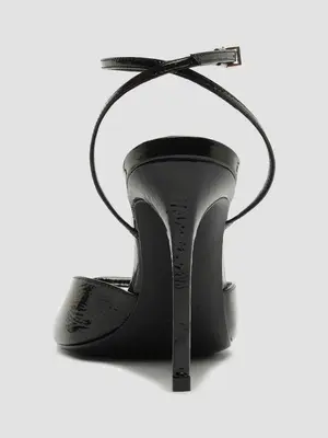 Schutz Arlette 105mm Patent Leather Sandals