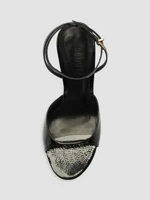 Schutz Arlette 105mm Patent Leather Sandals