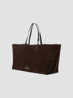 Staud Christos Large Leather Tote Bag