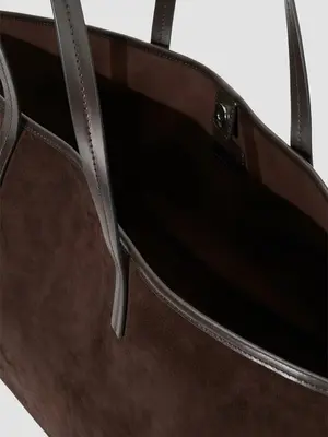 Staud Christos Large Leather Tote Bag