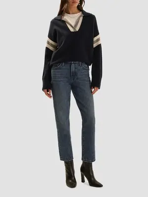 FAVORITE DAUGHTER The Grace Wool-cotton Sweater