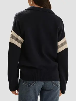 FAVORITE DAUGHTER The Grace Wool-cotton Sweater