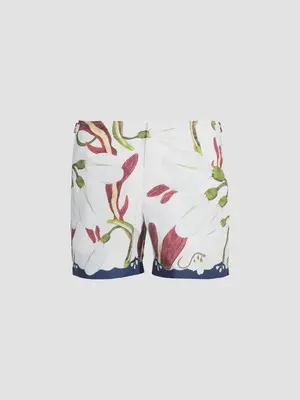 Orlebar Brown Setter Orchis Floral Swim Shorts - Night Iris