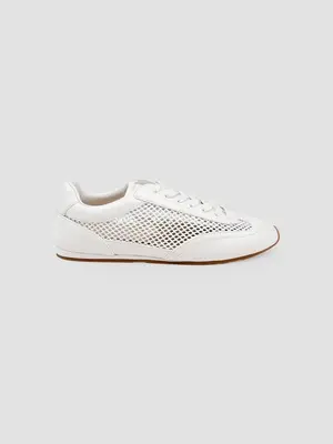 L'Agence Jarah Low-top Sneakers - White Leather