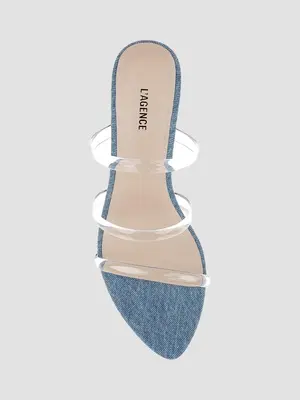 L'AGENCE Ludovica 60mm Sandals