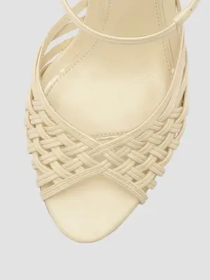 ALEXANDRE BIRMAN Lilian 75mm Leather Wedge Sandals