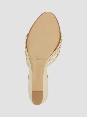 ALEXANDRE BIRMAN Lilian 75mm Leather Wedge Sandals
