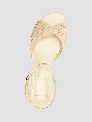 ALEXANDRE BIRMAN Lilian Woven Leather Sandals