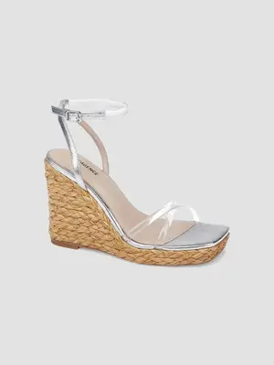 L'Agence Malone 110mm Espadrille Wedge Sandals