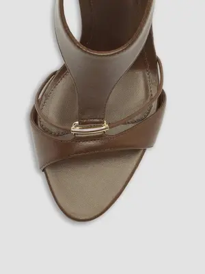 ALEXANDRE BIRMAN Mimi 100mm Leather Stiletto Sandals