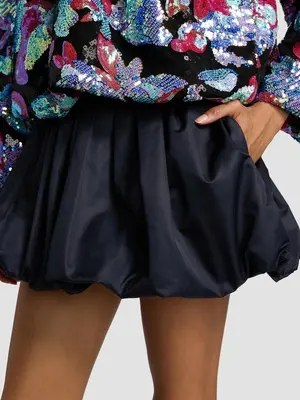 16Arlington Lights On Anfi Pleated Miniskirt