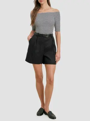 FAVORITE DAUGHTER The Favorite Linen Shorts
