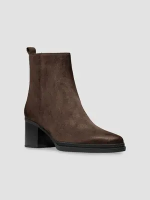 Michael Kors Lex 60mm Suede Ankle Boots