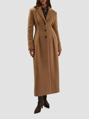 FAVORITE DAUGHTER The Metropolitan Wool-blend Coat