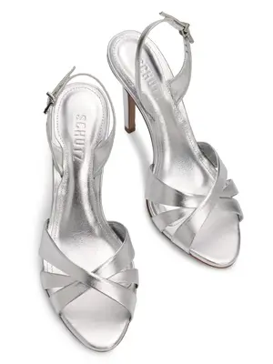 Schutz Keefa 110mm Leather Sandals