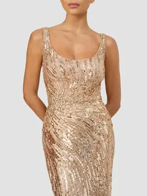 Jenny Packham Solaris Sequin Gown