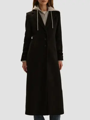 FAVORITE DAUGHTER The Sport Wool-blend Long Coat