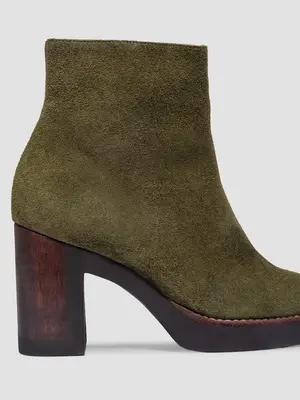 Bernardo Nara Platform Ankle Booties