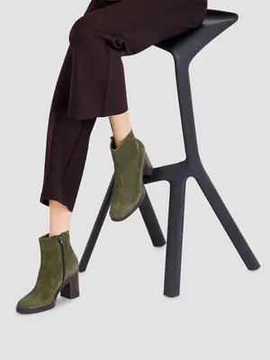 Bernardo Nara Platform Ankle Booties
