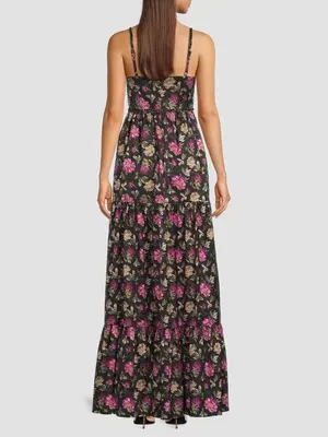 Likely Tessa Floral Tiered Sweetheart Gown