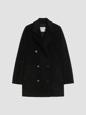 Max Mara Short Icon Coat - Black