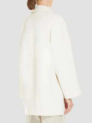 Max Mara Short Icon Coat - White