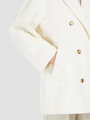 Max Mara Short Icon Coat - White