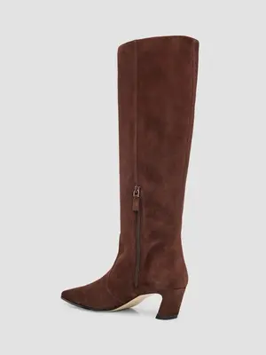 STUART WEITZMAN Stassi 50mm Suede Boots
