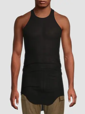 Rick Owens Basic Rib-knit Tank Top