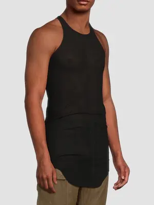 Rick Owens Basic Rib-knit Tank Top
