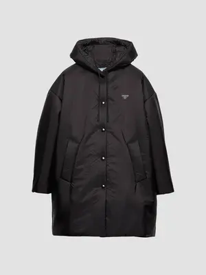 Prada Lightweight Re-nylon Raincoat - Black