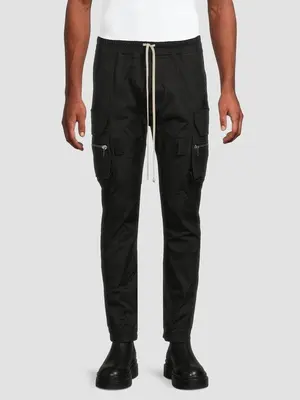Rick Owens Mastodon Stretch-cotton Cargo Pants