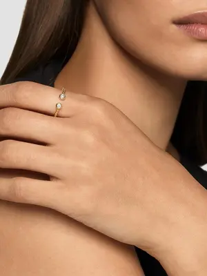 David Yurman Petite Modern Renaissance Open Round Ring In 18k Yellow Gold