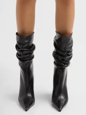 Schutz Harriet 90mm Leather Boots