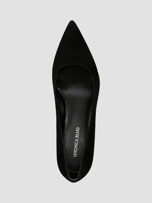 Veronica Beard Rita 65mm Suede Pumps - Black