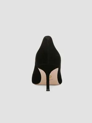 Veronica Beard Rita 65mm Suede Pumps - Black