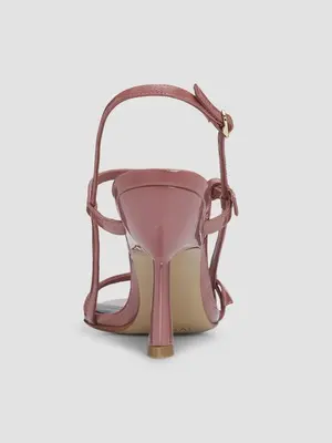 ALEXANDRE BIRMAN Slim Clarita 85mm Cage Sandals - Clay