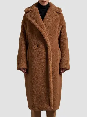 Max Mara Teddy Bear Icon Coat - Camel