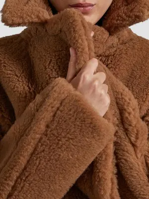 Max Mara Teddy Bear Icon Coat - Camel