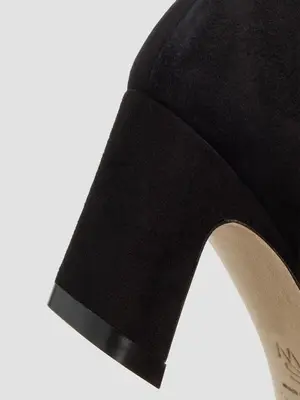 STUART WEITZMAN Stassi 50mm Suede Pumps - Black