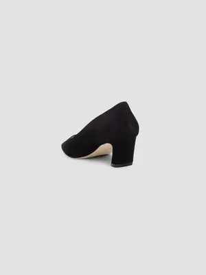 STUART WEITZMAN Stassi 50mm Suede Pumps - Black