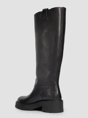 STUART WEITZMAN Ren Knee-high Lug Sole Leather Boots
